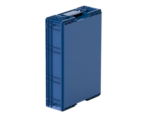 RL-KLT-6147 пластмасова KLT кутия с плоско дъно - 400x600x147 mm. • Мизипак